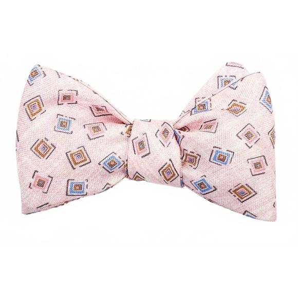 R. HANAUER | Accessories | New R Hanauer Mens Brinlley Bowtie In Pink ...